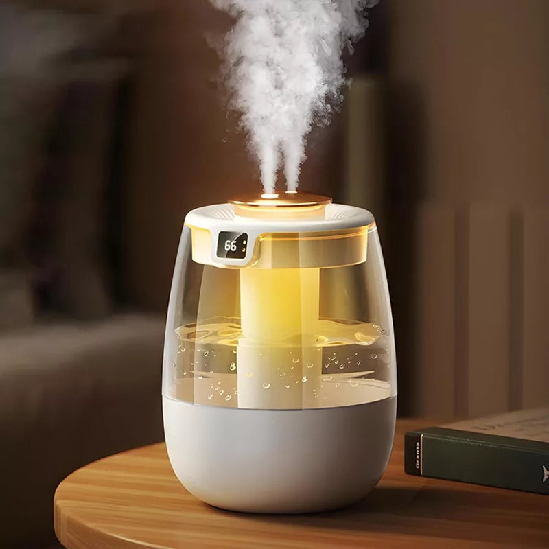 Difusor de Aceites Aromáticos Ultra Silencioso 1,2 Litros, Luz Led ...
