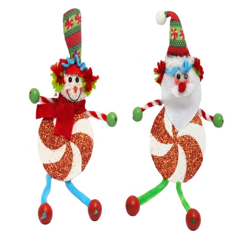 Santa/H.nieve candy sx2 rj/vde/bco 23cm – Spineto Hogar