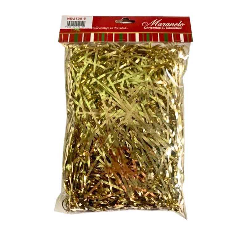 Papel Metalico Triturado 2.5Mm 42G Color Dorado – Spineto Hogar