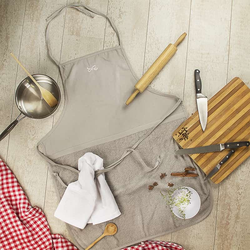 Delantal Para Cocina Beige 88 Cm – Spineto Hogar